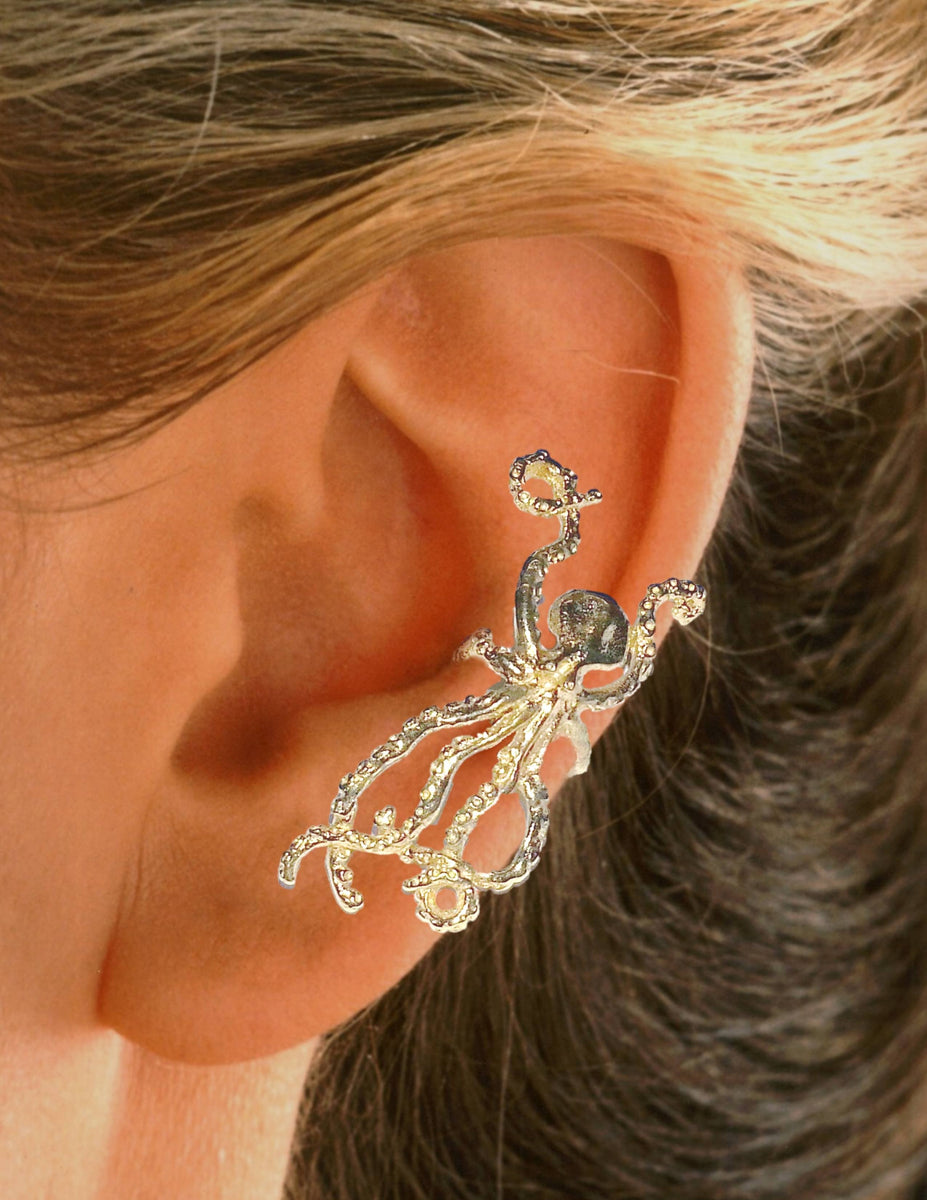 Octopus Ear Cuff Reversible – EarCharms.com
